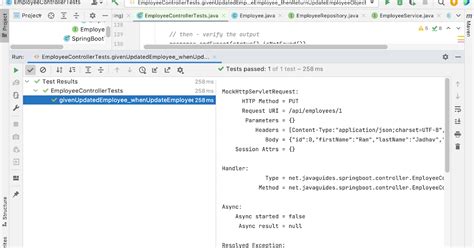 Unit Test Spring Boot PUT REST API