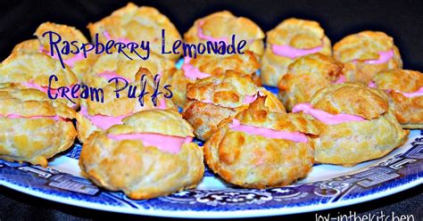 Joy In The Kitchen Raspberry Lemonade Cream Puffs