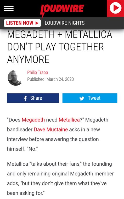 Yeah Like Megadeth Does R Megadeth