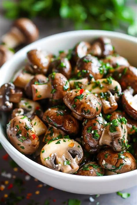 Easy Marinated Mushrooms Recipe Mmmrecipes Easy And Delicious Recipes
