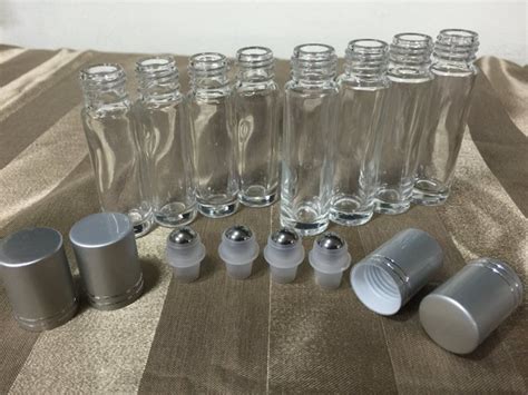 【菁品生活】批發 玻璃 精油 滾珠瓶 鋼珠10ml 10支起批 量大另外報價 Yahoo奇摩拍賣