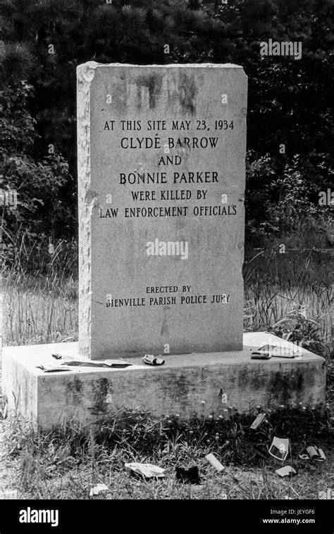 Bonnie Parker And Clyde Barrow Death
