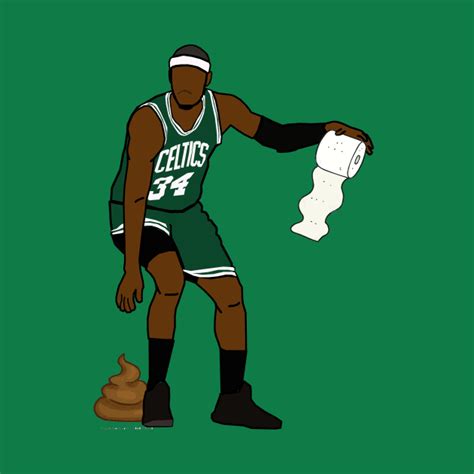 Paul Pierce The Poop Nba Boston Celtics Nba T Shirt Teepublic