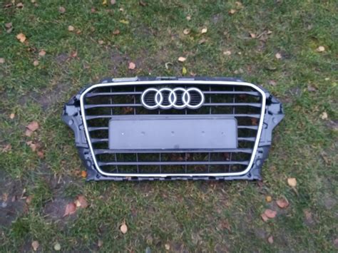 AUDI A V S LINE GRILL ATRAPA KRATKA CHROM ORYG Oficjalne Archiwum Allegro