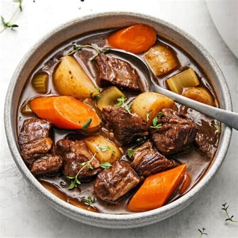 Classic Beef Stew One Pot Dinner Downshiftology