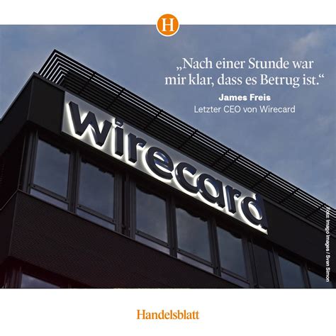 Handelsblatt Als James Freis Im Juni 2020 Von Der