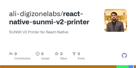 GitHub Ali Digizonelabs React Native Sunmi V2 Printer SUNMI V2