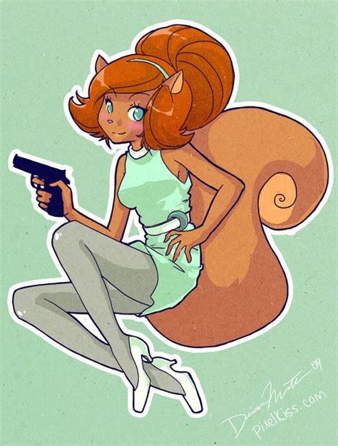 Secret Squirrel Squirrel Cartoon