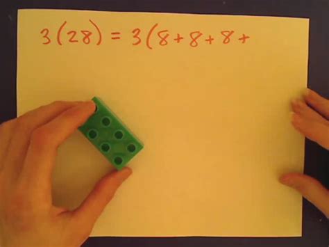 Multiplying With Objects Tutorial Sophia Learning