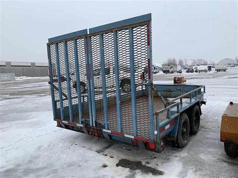 Used 2002 Jc Trailer 14x7 Equipment Float For Sale At Hermans Holdings