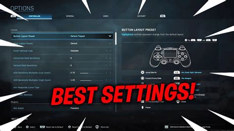 Best Settings For Cod Modern Warfare