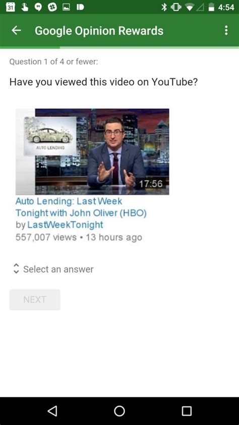 Google Is Using Opinion Rewards Questions To Improve YouTube Video Recommendations