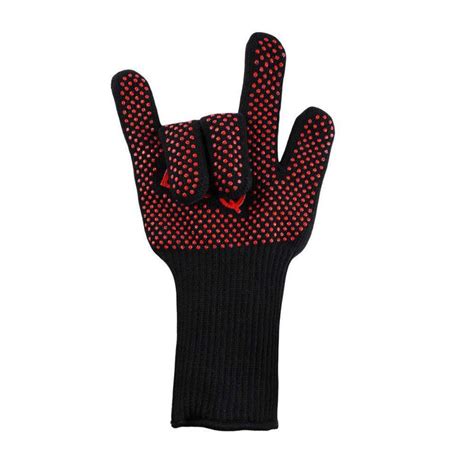 Gant Anti Chaleur BBQ Rouge Gant Univers