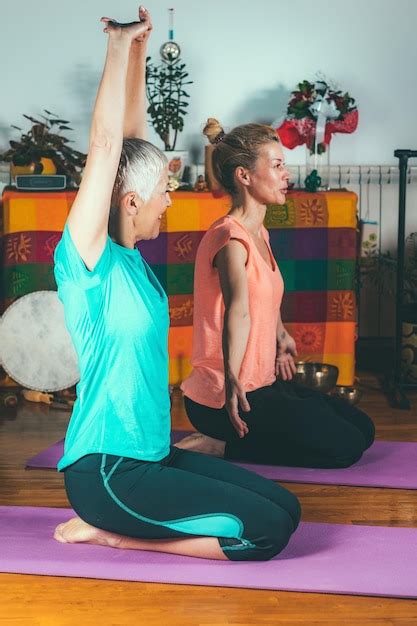 Premium Photo Private Yoga Class