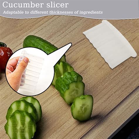 Claerance Cutter Under 1 Plastic Cucumber Slicer Effortless And
