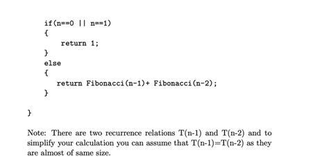 Solved Points Below Is The Code For Fibonacci Chegg