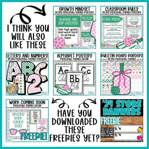 Pickleball Classroom Decor Ar Poster Accelerated Reader Points