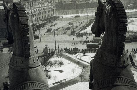 Quadriga Of Apollo On The Front Of The Bolshoi Theatre 1929