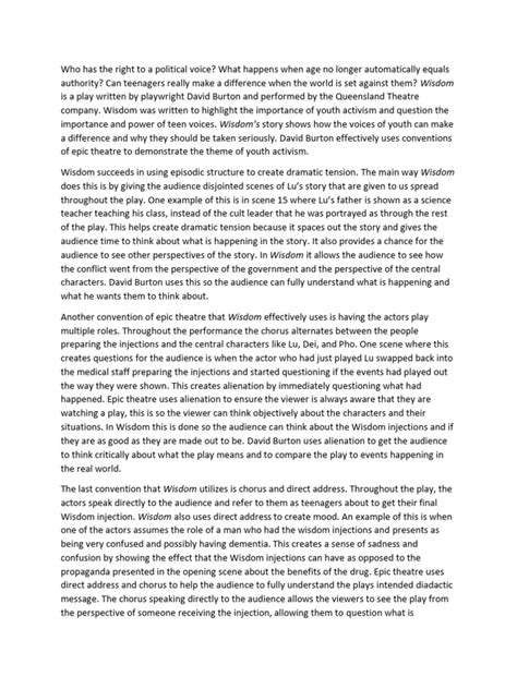 Drama Assessment Pdf Theatre