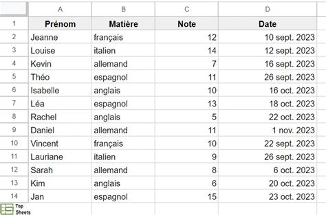 Comment Trier Par Date Dans Google Sheets
