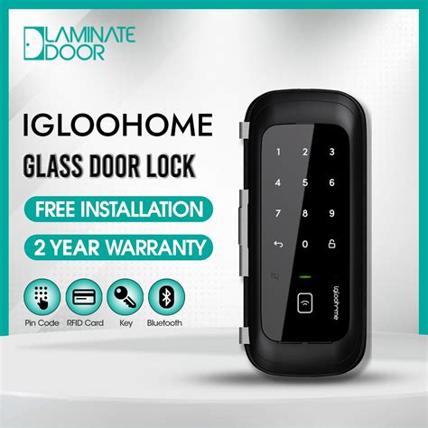 Igloohome Glass Door Lock Igloohome Digital Lock Singapore