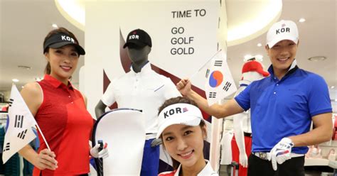 [포토]엘로드 2016 리우올림픽 골프 국가대표 선수단의 금메달을 응원합니다