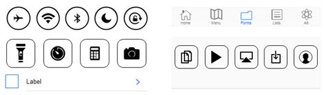 IOS8 Wireframe Kit Free Vector UI Kit And Templates Edraw
