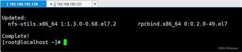【linux】搭建nfs服务器，在远端linux客户端完成挂载测试nfs挂载测试 Csdn博客