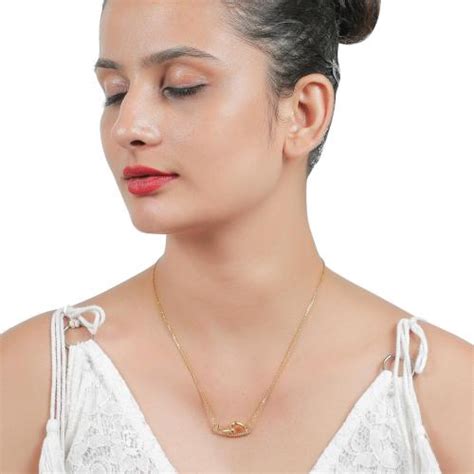 Buy Brandsoon Gold Plated Alloy Chain For Women Girls Online At Best
