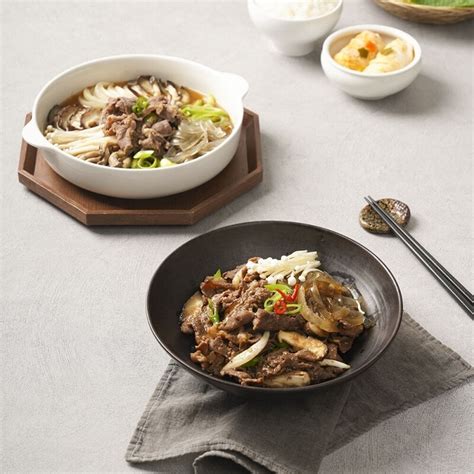 춘천몰 픽맛집 한우 소불고기 밀키트 440g 소불고기전골