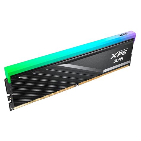 MemÓria 16gb Ddr5 6400mhz Xpg Lancer Blade Rgb Preto Ax5u6400c3216g Slabrbk Ddr5 Xpg