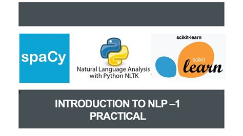 Nlp Full Course Part 2 Tokenization Bow Word Embeddings Spacy
