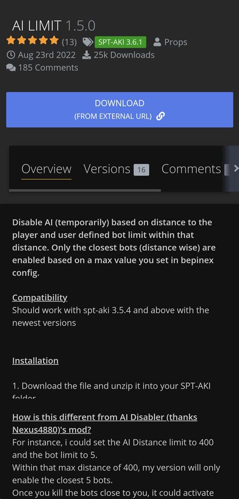 非授权搬运汉化 361 Ai Limit 150 Ai限制（提升帧数） Oddba社区