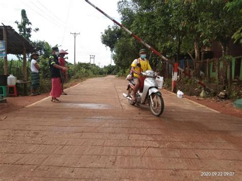လှိုင်းဘွဲမြို့နယ် ကျေးရွာများတွင် ကိုဗစ် ၁၉ ရောဂါ ကာကွယ်ထိန်းချုပ