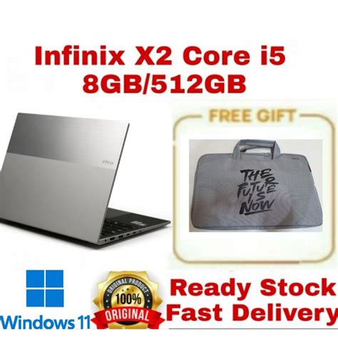 Jual Laptop Kerja Sekolah Infinix Inbox X1 Intel I5 8512 8gb 512gb