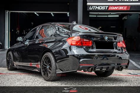 Bmw F30 3 Series Gt Carbon Rear Splitters Utmost Downforce Garage