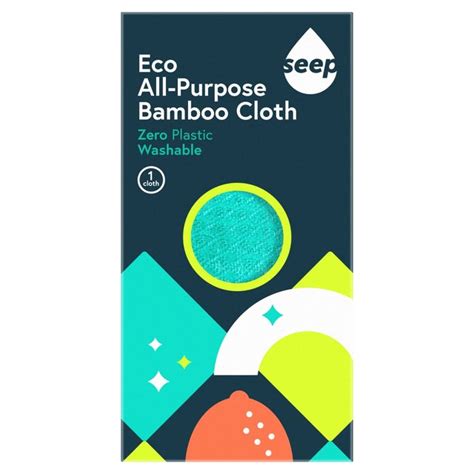 Seep Eco Bamboo All Purpose Cloth Ocado