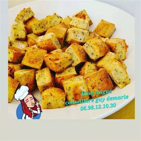 Apéro cubes bacon et moutarde Guy Demarle