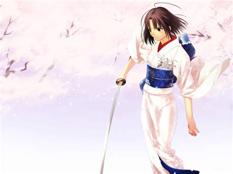 Shiki Ryougi Kimono And Katana Masterpiece Figure Sankaku Complex