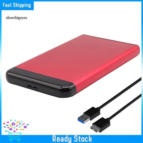 Sges กล่องฮาร์ดดิสก์ไดรฟ์ Ssd Hdd ภายนอก 6gbps Usb 30 25 นิ้ว Shopee