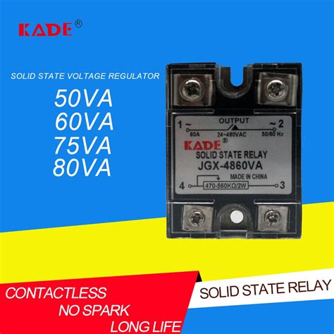 Jgx Ssr Va VA VA Va Solid State Voltage Regulator Voltage Potentiometer Solid
