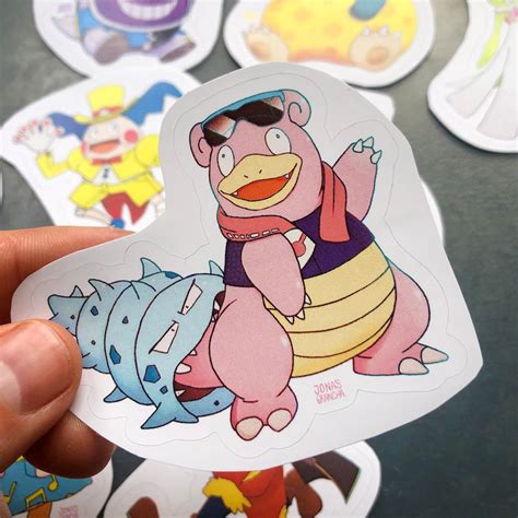 Pokémon Unite Stickers Vinyl Stickers Etsy