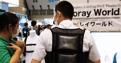 The Worlds Workers Are Donning Cooling Vests To Battle Record Heat