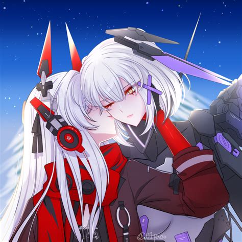 Alpha Lucia Crimson Abyss And Rosetta Punishing Gray Raven Drawn