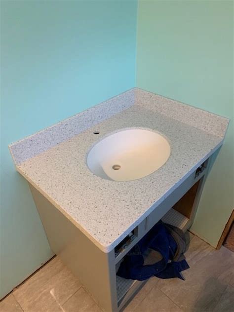 Corian Silver Birch Vanity Solidsurface Designs