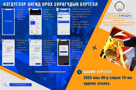Орхон 1 Р АНГИД ЭЛСЭН ОРОХ СУРАГЧДЫН БҮРТГЭЛИЙГ 2023 ОНЫ 08 Р САРЫН 15 НЫ ӨДРӨӨС E Mongolia Mn