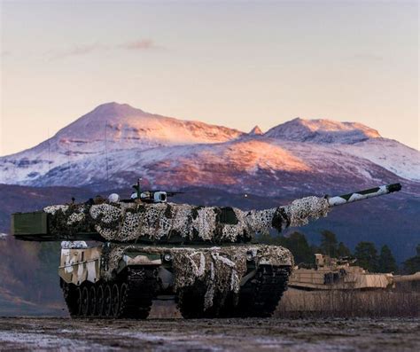 Leopard 2a4no Norwegian Army Norwegian Army Battle Tank Tanks