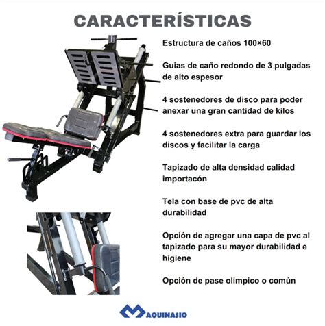 Prensa De Piernas Maquinasio