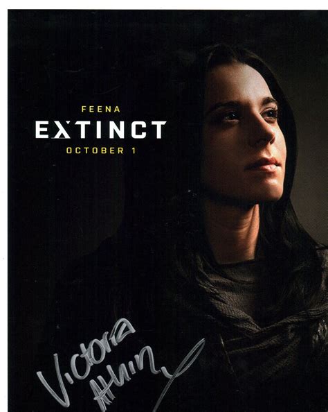 Victoria Atkin Extinct 8x10 Signed Photo Jsa Certified Autograph
