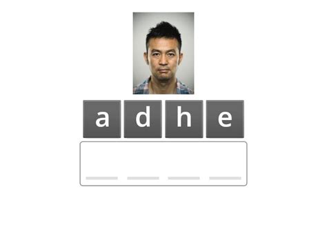 Parts Of The Body Анаграмма